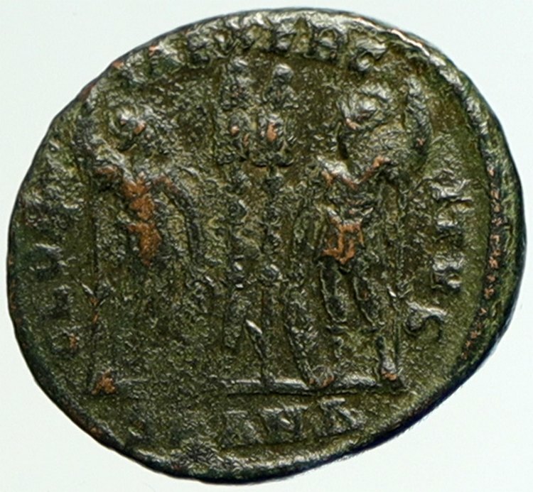 CONSTANTINE I the Great Authentic Ancient Roman Coin WAR LEGION ...