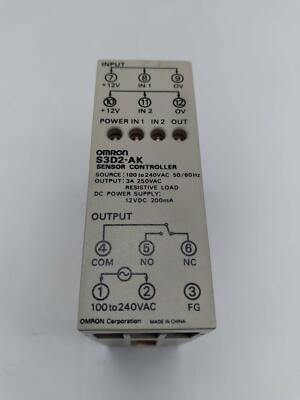 Omron S3D2-AK Sensor Controller 2 Input/1 Output | eBay