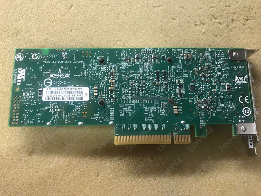 1pc used Broadcom BCM 57810S BCM957810A1006G #101 | eBay