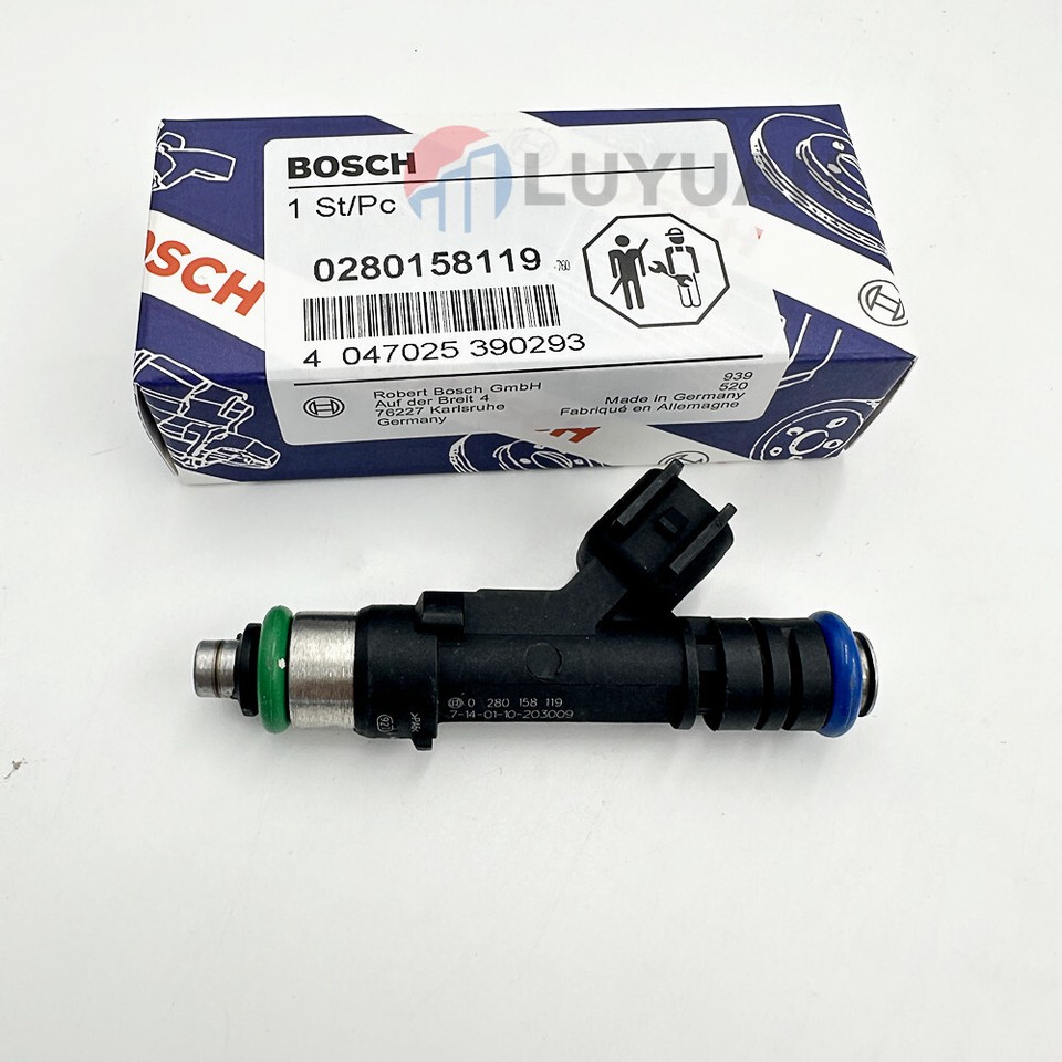 6PCS Fuel Injector 0280158119 Fit for Jeep Wrangler Chrysler 3.3L 3.8L ...