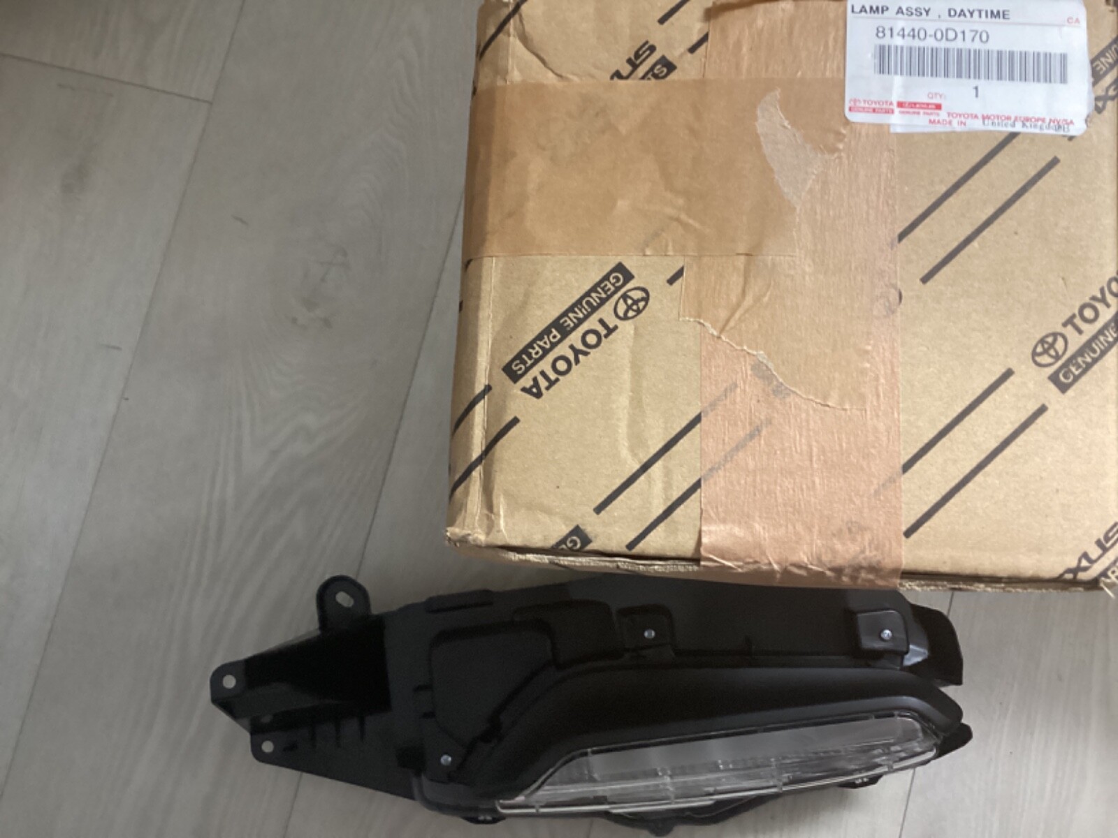 Toyota+Yaris+Cross+Front+Left+Lower+Bumper+Light+Lamp+DRL+LED+ ...