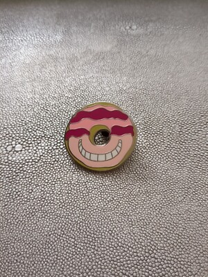 Cheshire Cat Donut Food Disney Park Trading Pin Alice In Wonderland ...