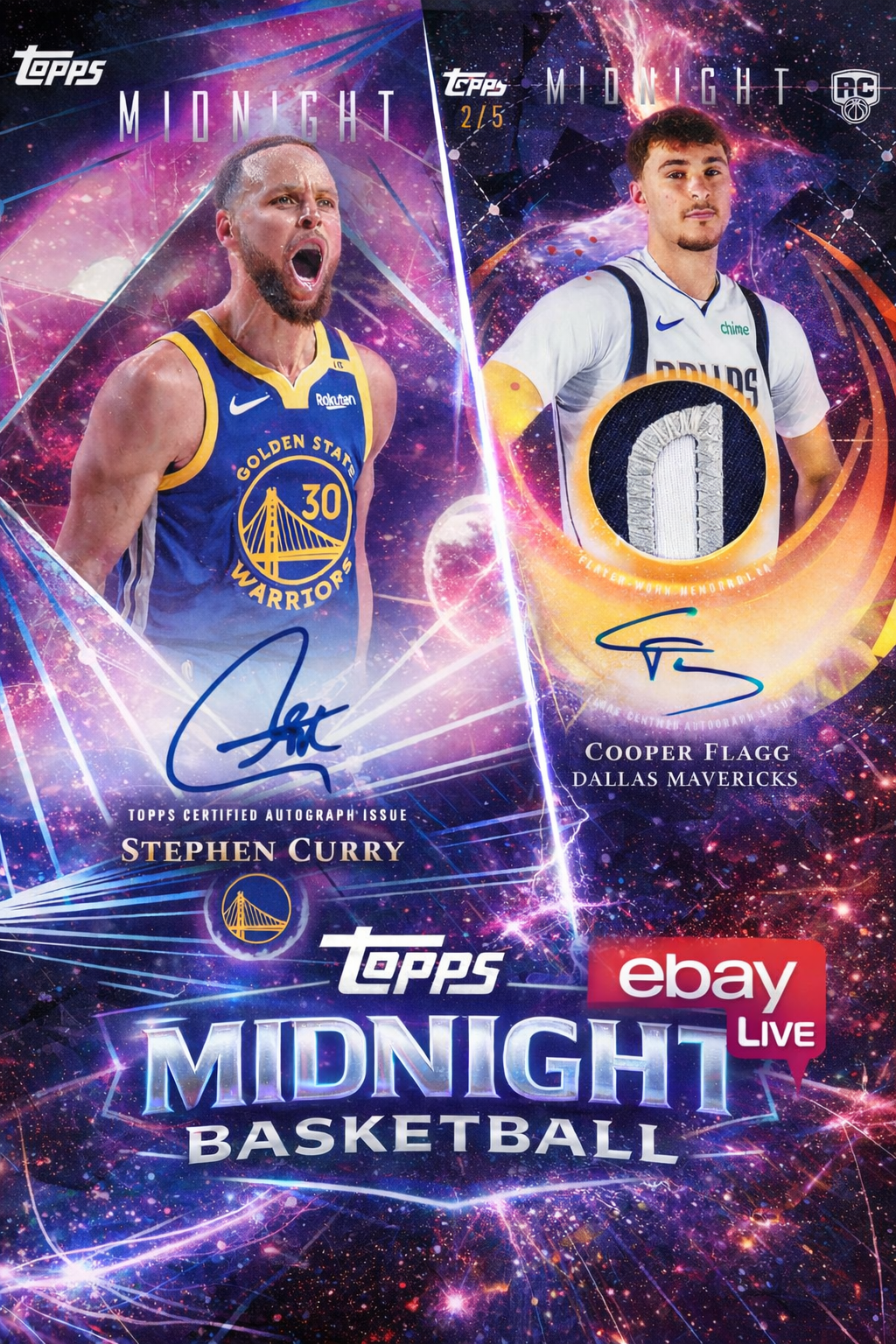 #008 - 2 BOX NBA BREAK - 2 TOPPS MIDNIGHT 2025/26 - RANDOM TEAM #2 | eBay