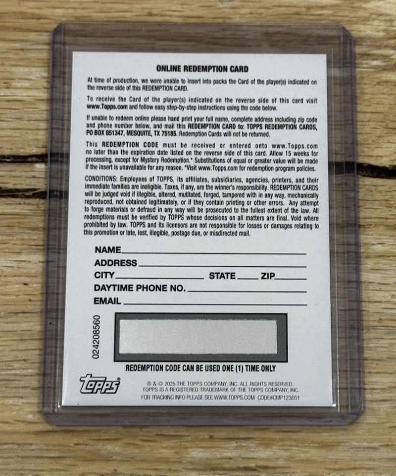 2025 Topps Series 2 Shohei Ohtani Heavy Lumber Relic Autograph ...