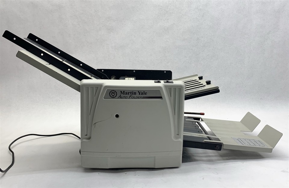 Martin Yale Model 121700 Automatic Paper Auto Folder Folding Machine ...