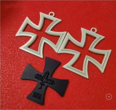 Replica 57 German knight iron cross 3-piece medallion combination | eBay UK