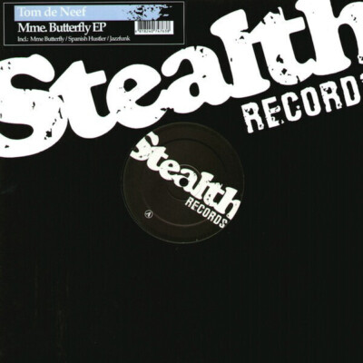 Tom De Neef Mme. Butterfly EP Vinyl Single 12inch Stealth Recordings | eBay