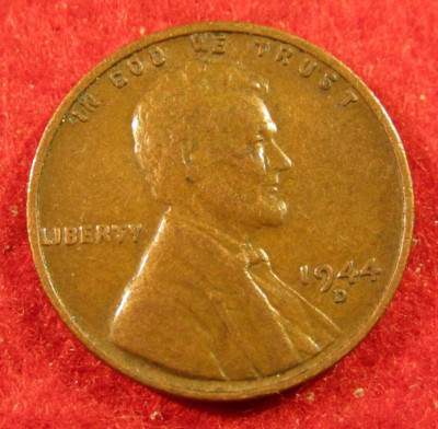 1944 D Lincoln Wheat Cent/Penny - F Fine to VF Very Fine | eBay