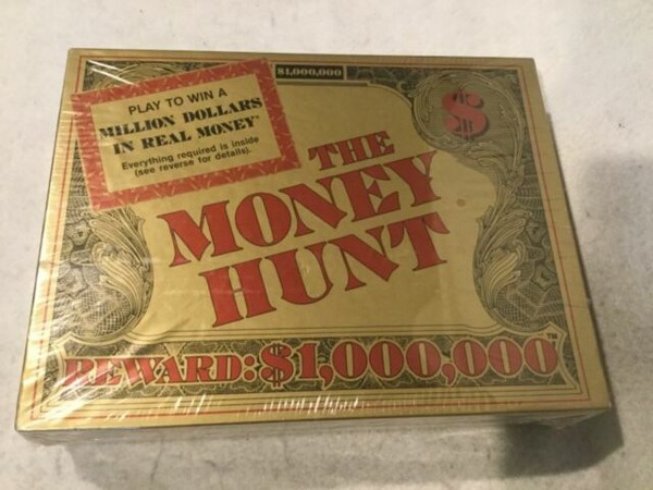 The Money Hunt by Trivia Games Inc 1985 Edition Complete Unopened GAME ...