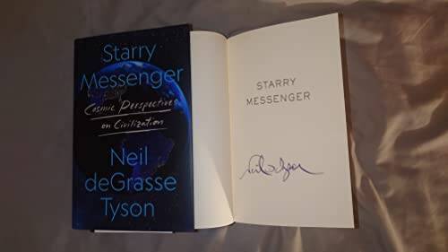 Neil deGrasse Tyson - Starry Messenger - Signed Edition Book ...