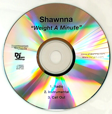 (CD) Shawnna ‎– Weight A Minute, Promo, Single, NM, 3 Tracks, Rare. | eBay