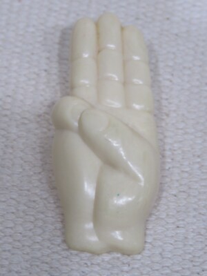 Boy Scouts of America Neckerchief Slide Hand Plastic Oath Scout Honor ...