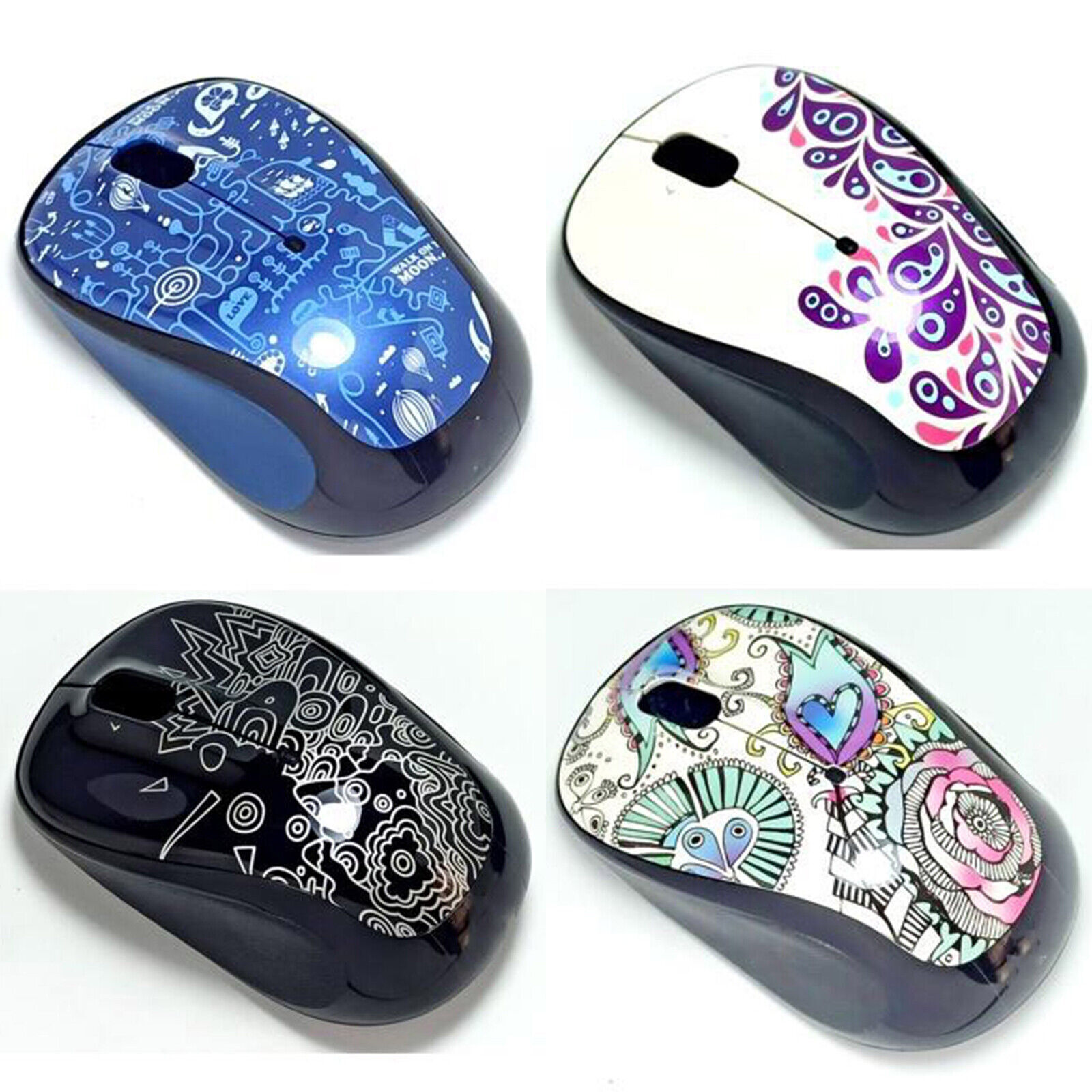 For Logitech M325 M325C Wireless Mouse Case Shell Cover Casing Skin ...