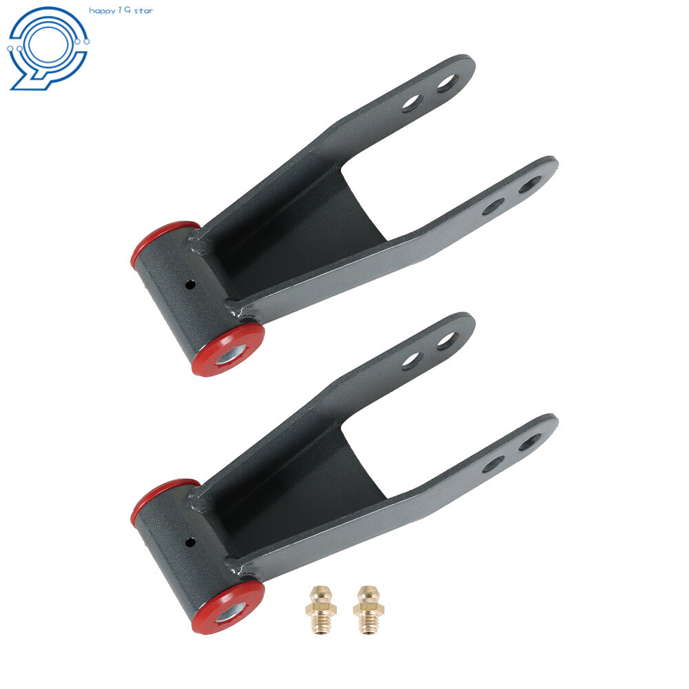 2" 1" Rear Lowering Shackles Suspension Shackles Kit For 97-03 Ford ...