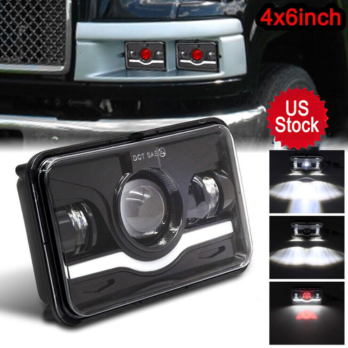 LED Headlight Fit Honda XR250 XR250L XR650R XR650L Suzuki DRZ250 01-07 ...