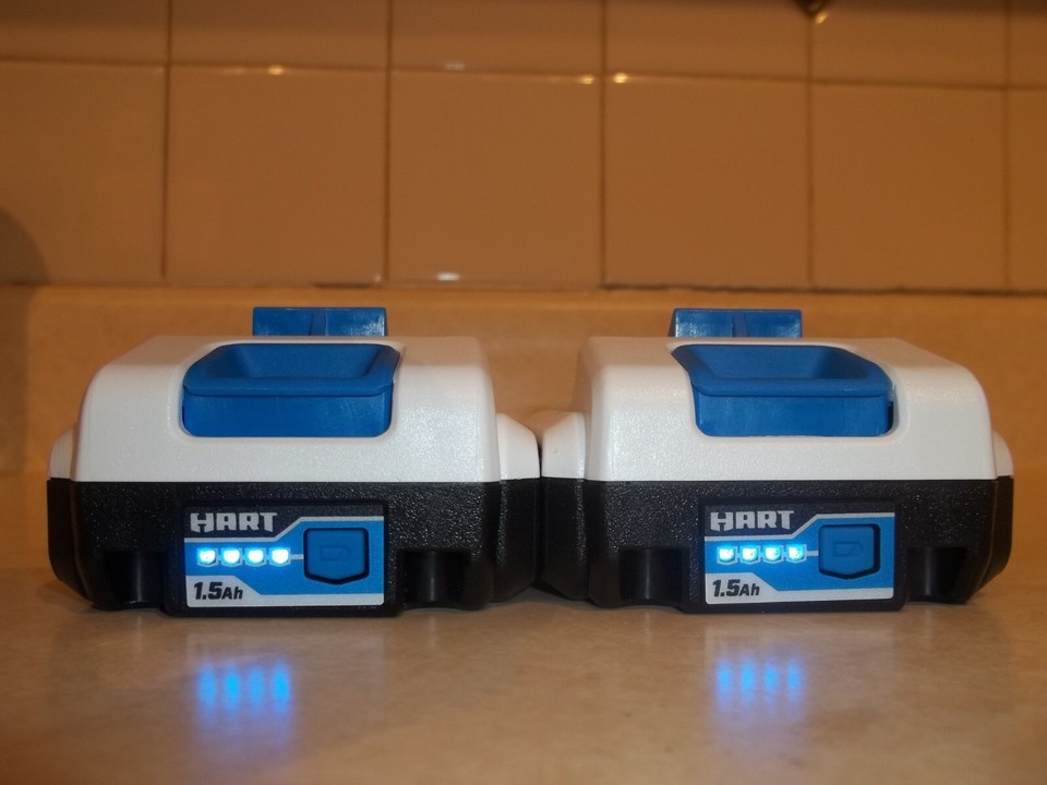 (2) NEW Genuine HART BPH011 20V 20Volt 1.5Ah Lithium Ion Batteries | eBay