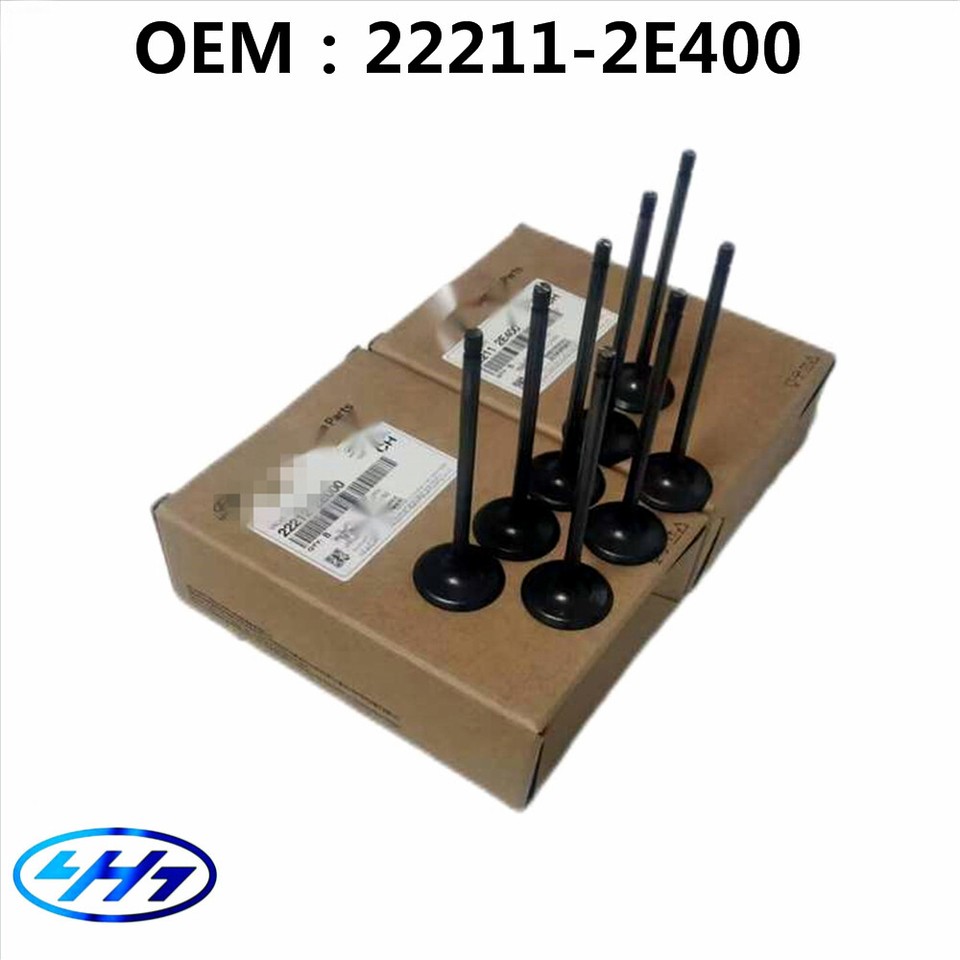 OEM 22211-2E400 8PCS NU Engine Intake Valve For 2011-2021 Hyundai Kia1 ...