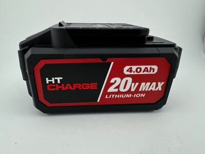 HYPER TOUGH 20V MAX 4.0AH [HT CHARGE] LITHIUM-ION BATTERY - (HT21-401 ...