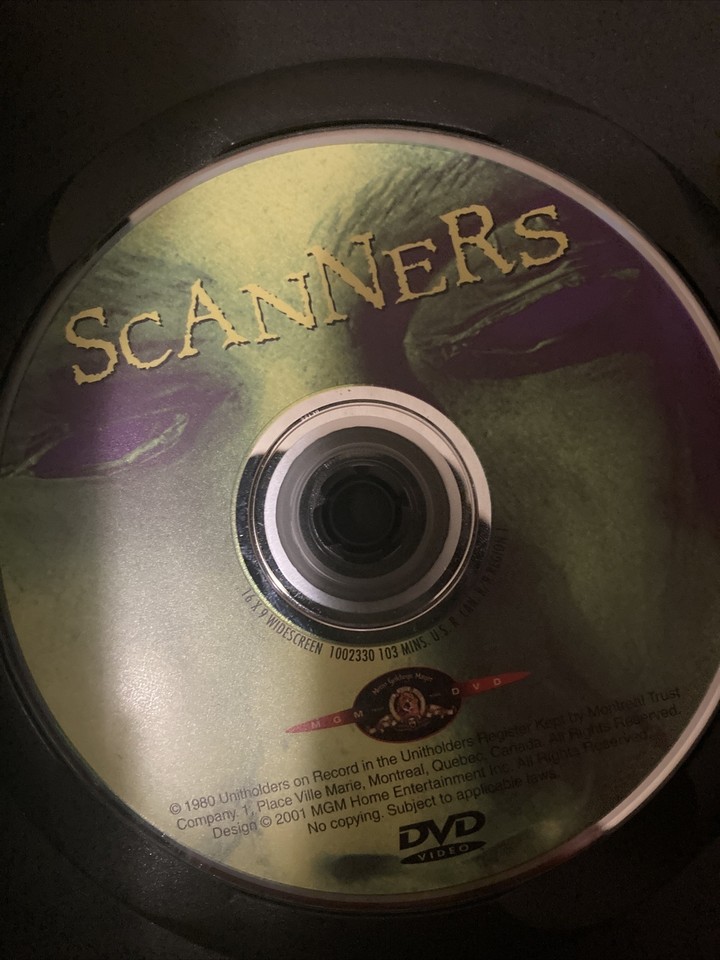 Scanners (DVD, 2001) 27616865496 | eBay
