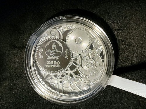 2021 Mongolia Clockwork Evolution Ladybug 3 oz Silver Coin - 999 Mintage | eBay