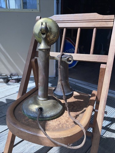 Vintage Candlestick Telephone Western Electric Co. #323 Receiver ...