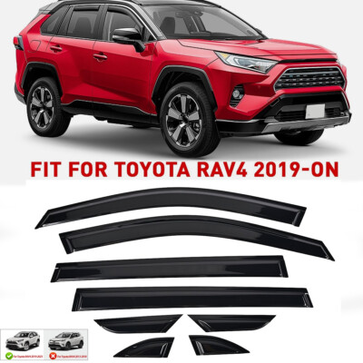 For Toyota Rav4 2019-2024 2025 Vent Wind Deflector Window Visor Rain ...