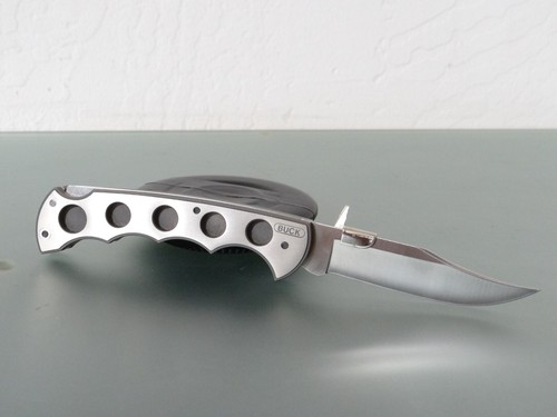 VINTAGE BUCK KNIFE 186 TITANIUM FOLDER / NEVER SHARPENED / RARE FIND | eBay