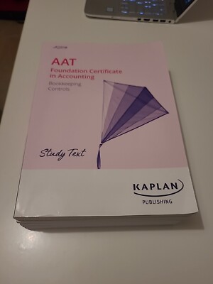 Kaplan AAT Level 2 bookkeeping study books, plus Foundation Book | eBay