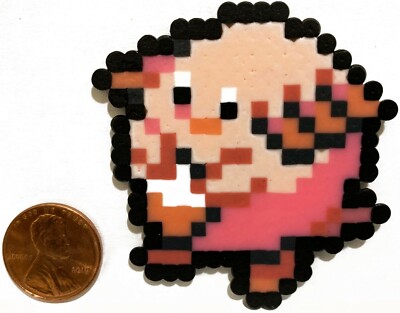 Chansey Pokemon Mini Bead Sprite Perler Artkal Pixel Art Retro Let's Go ...