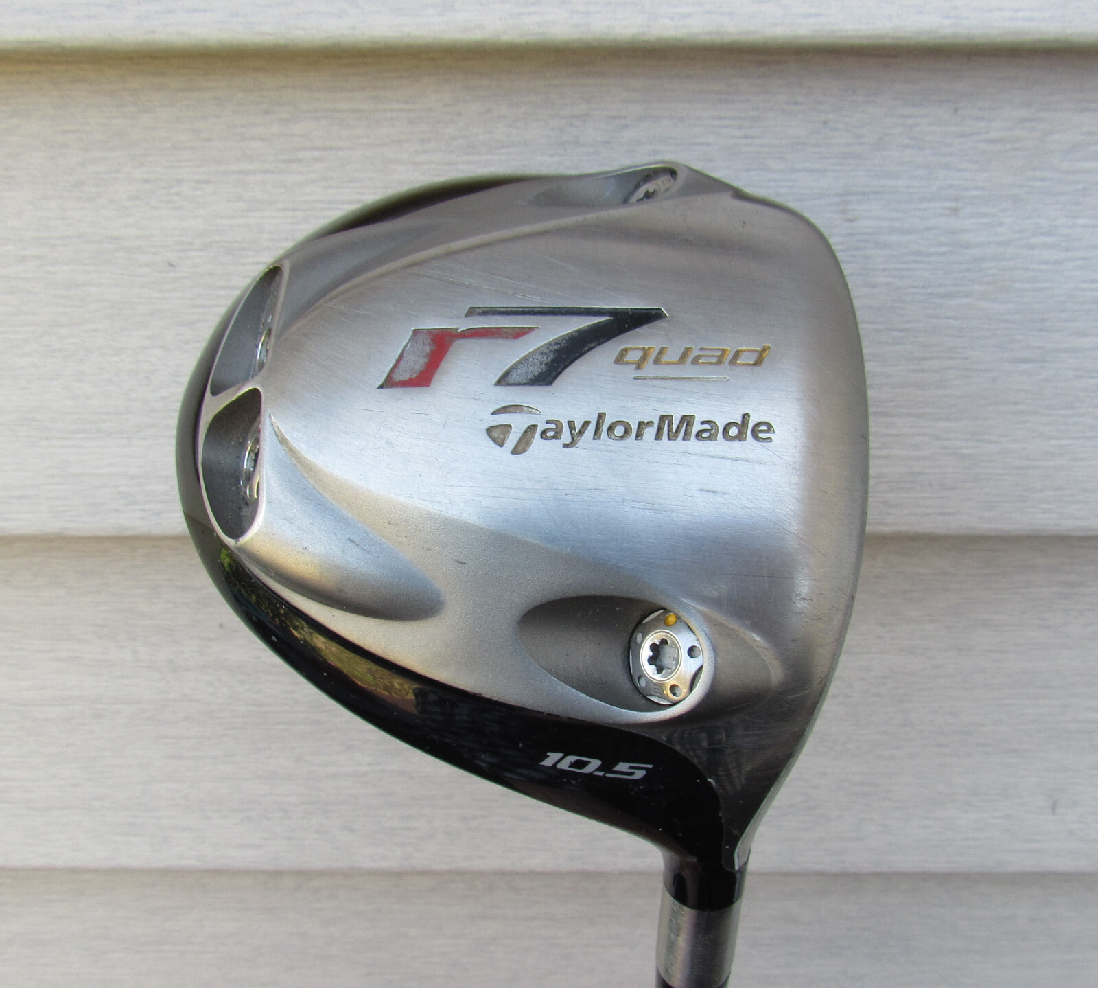 TaylorMade r7 Quad 10.5 Degree Driver MAS Regular Graphite - Adjustment ...