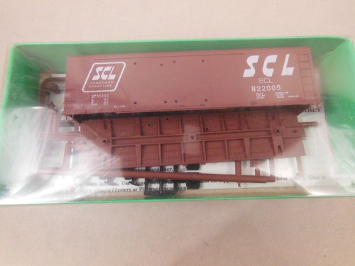 HO SCALE BOWSER SCL 40' ROUND FLUSH ROOF DOUBLE DOOR BOX CAR KIT | eBay