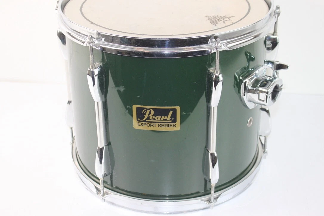 Green Pearl Drum Set