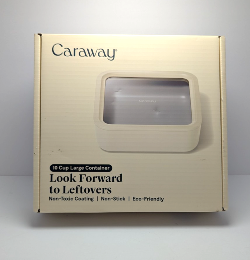 Caraway 10 Cup Storage Container w/ lid Brand New in Original Box READ ...