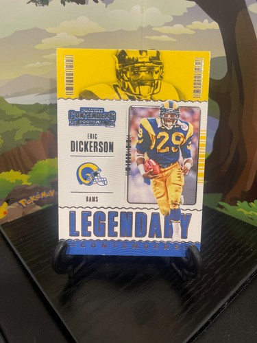 2020 Panini Contenders Legendary Eric Dickerson #LC-EDI Football Card ...
