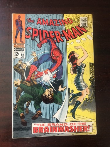 Spider-Man Comic 59 1st Mary Jane Watson | eBay