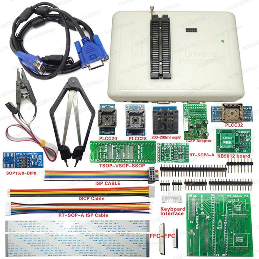 RT809H EMMC NAND FLASH Programmer With 51 Adapters Plus, 57% OFF