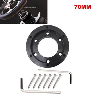 70MM Steering Wheel Hub Adapter Spacer Aluminum Fit for Logitech G29 ...