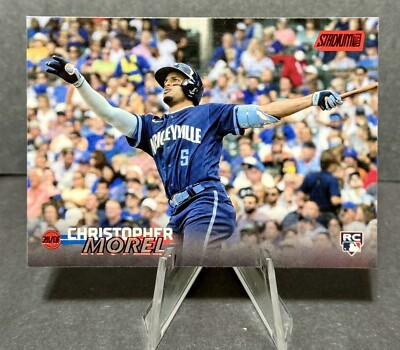 2023 Topps Stadium Club Christopher Morel Rookie Red Foil Parallel #139 ...