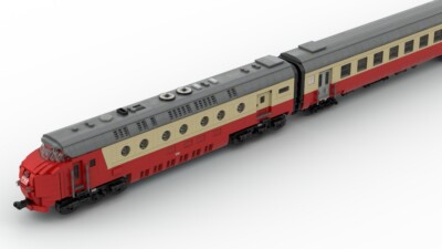 PDF-Anleitung TEE RAm Edelweiss MOC Unikat zum Bau aus LEGO©-Steinen ...