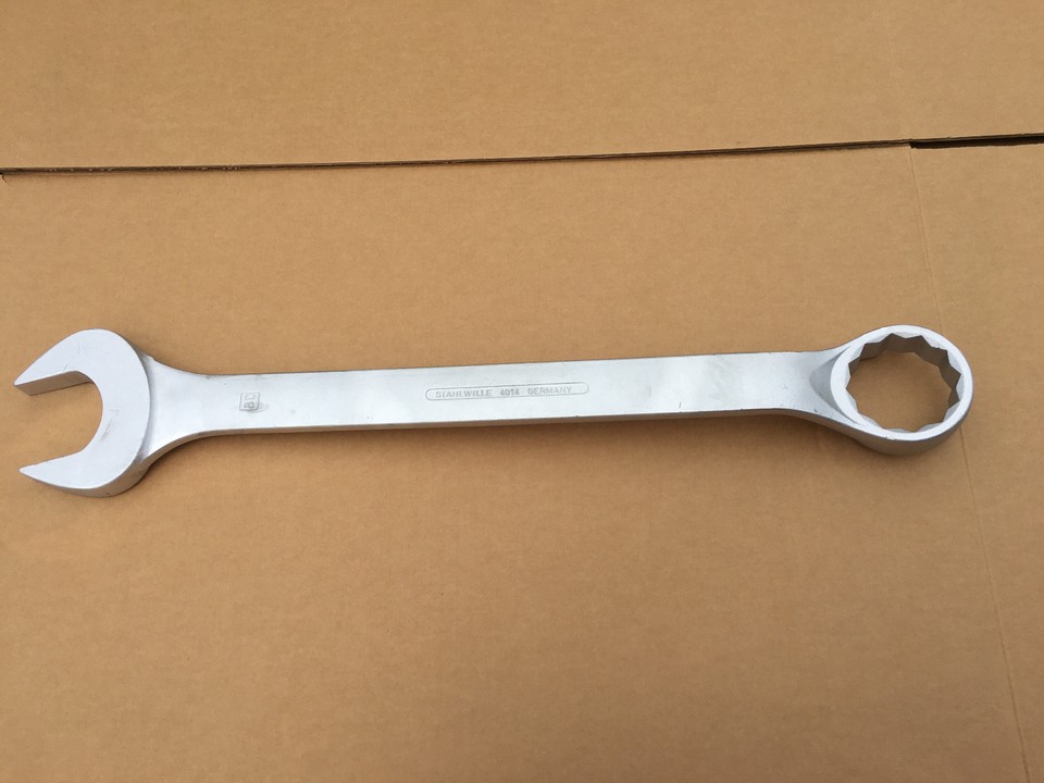 Stahlwille Vanadium 80mm Combination Spanner Long Open Box End Wrench ...