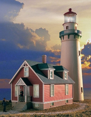HO Scale - Rocky Point Lighthouse "Building Kit" - 933-3663 | eBay