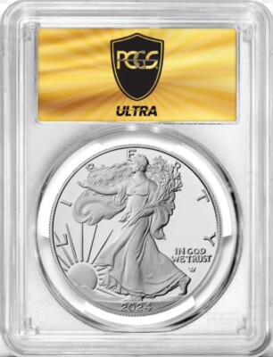 Ultra Breaks Coins Gold Rush Label PCGS PR 70 Deep Cameo 2024 1-51 ...