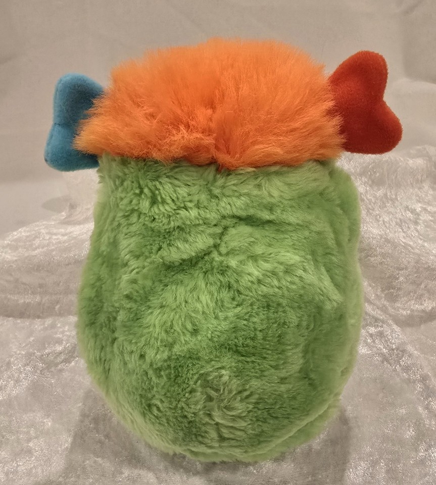 Vintage 1986 Popples Putter Stuffed Plush Lime Green/Orange Rare | eBay