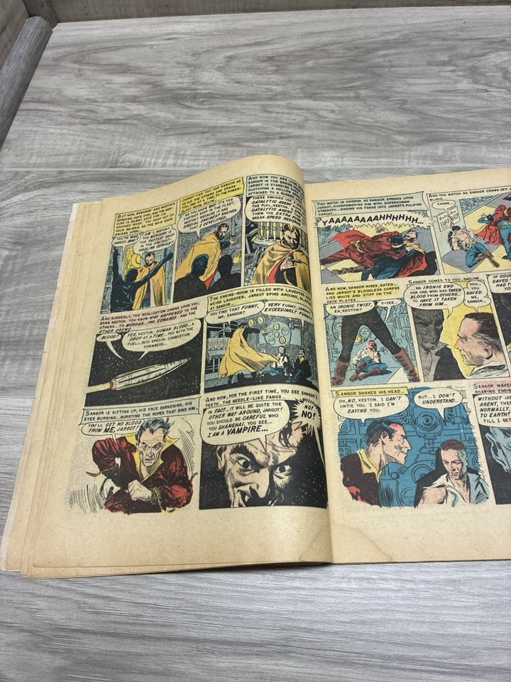 WEIRD FANTASY #21 NICE PRE-CODE HORROR FRAZETTA COVER ART GOLDEN AGE EC ...