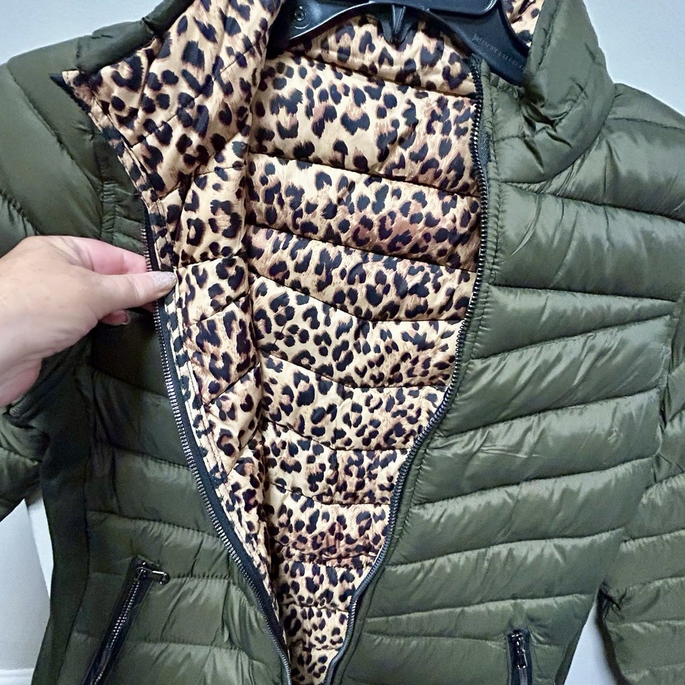 Special One Premium Collection Sz S Reversible Puffer Jacket Olive ...