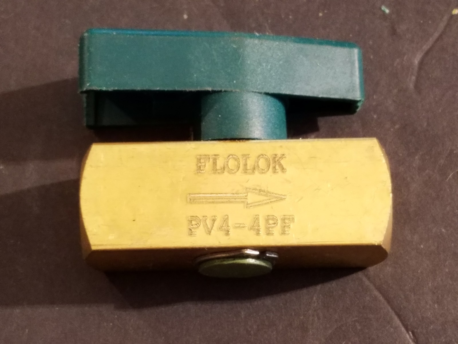 NEW FLOLOK FLO LOK Brass Ball Valve 1/4" NPT PV4-4PF | eBay