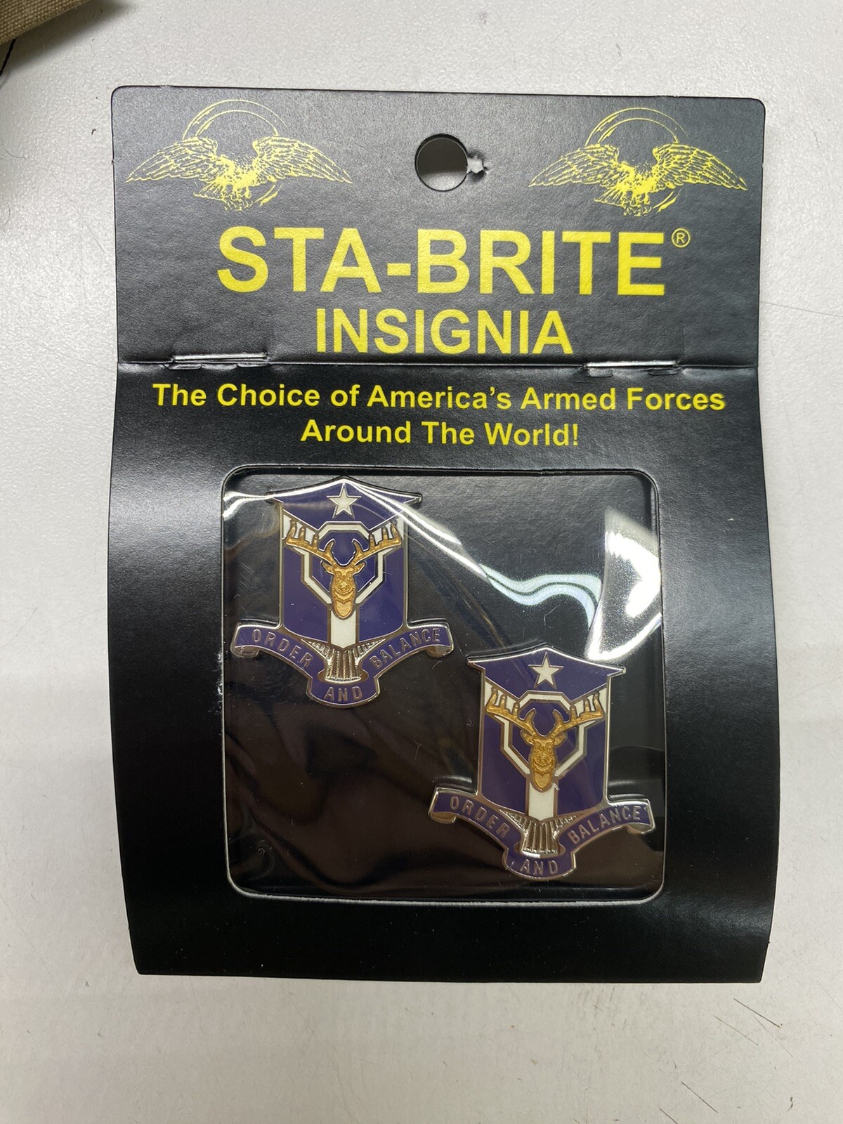 83rd Civil Affairs Battalion Unit Crest / Order And Balance /sta-brite ...