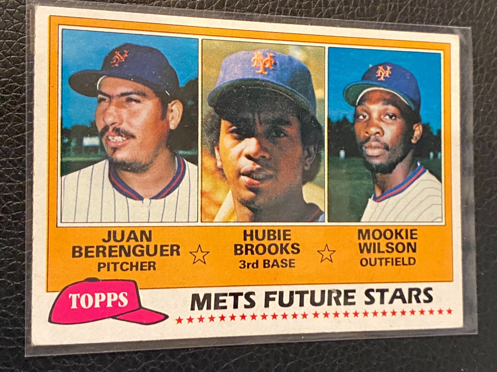 1981 Topps Mets Future Stars - Juan Berenguer/Hubie Brooks/Mookie ...