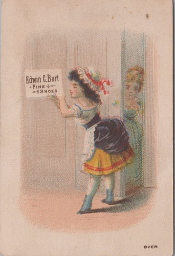 Ingalls & Co Syracuse New York Edwin C Burt Fine Shoes Calendar 1878 ...