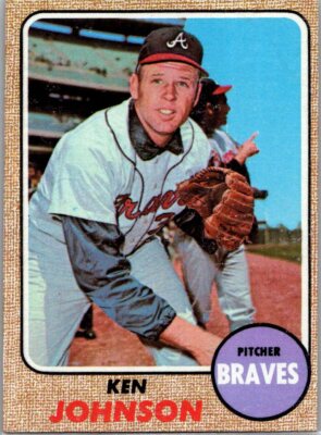 1968 Topps #342 Ken Johnson | eBay